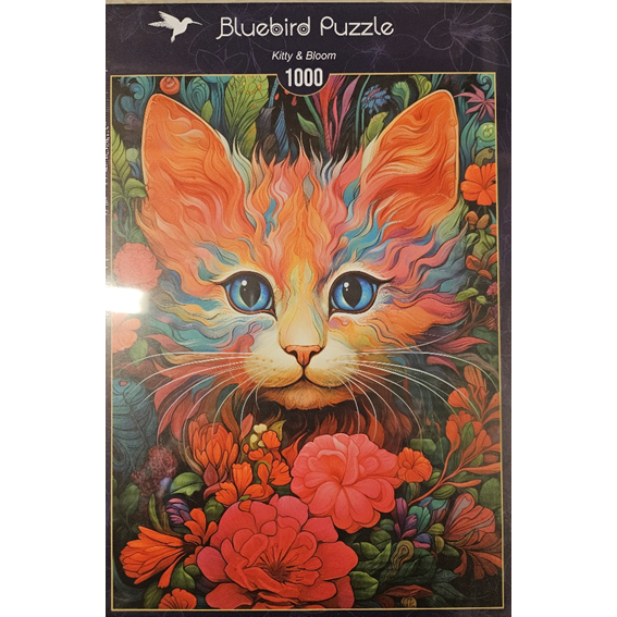 Pussel – Kitty & Bloom – 1000 bitars – Kattbutiken Sweden